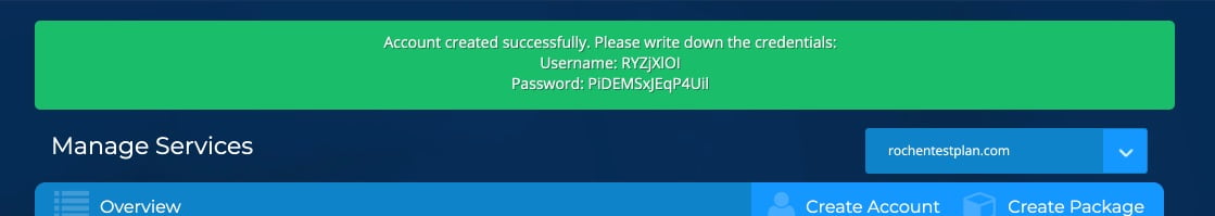 Add a Website to your Hosting Plan - Rochen Documentation