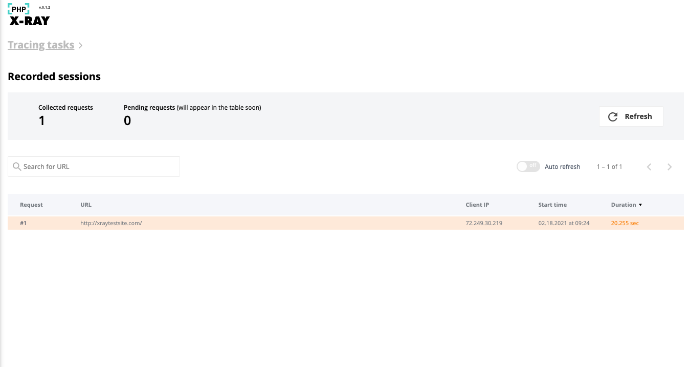 PHP X-Ray for Performance Troubleshooting - Rochen Documentation